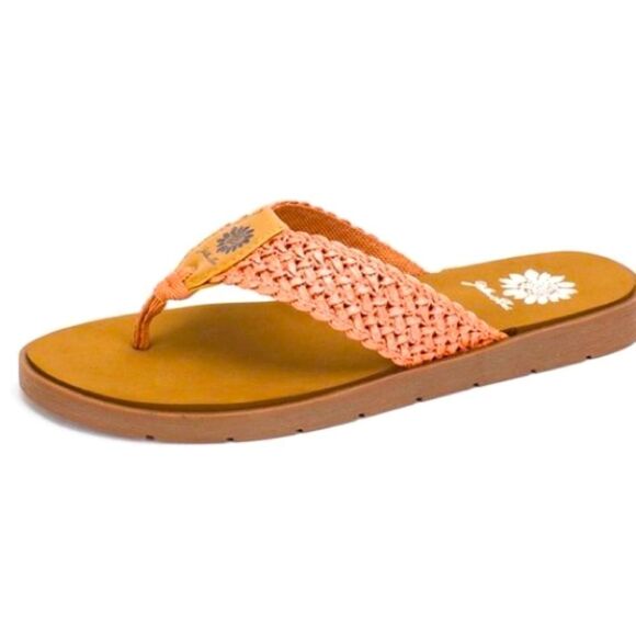 Yellow Box | Shoes | Yellowbox Wovenpinkishred Fida Slidesandal Women ...